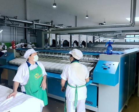 Buy Electric Heated Laundry Mangle Ironing Machine Commercial Ironing ...