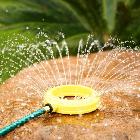 Buy Garden Supplies 360 Degree Spraying Plastic Ring Sprinkler from ...