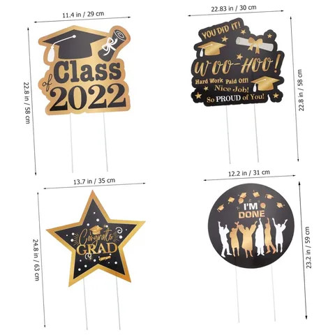 Buy Graduation Season Card Grad Lawn Decorations Congrats Class Of 2022 ...