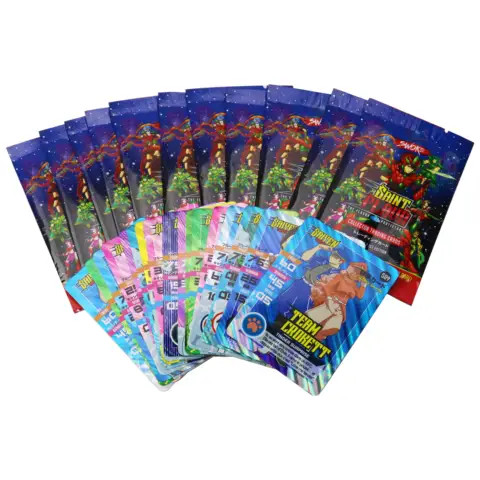 Buy High Quality Custom Holographic Collectible Card Paper Material ...