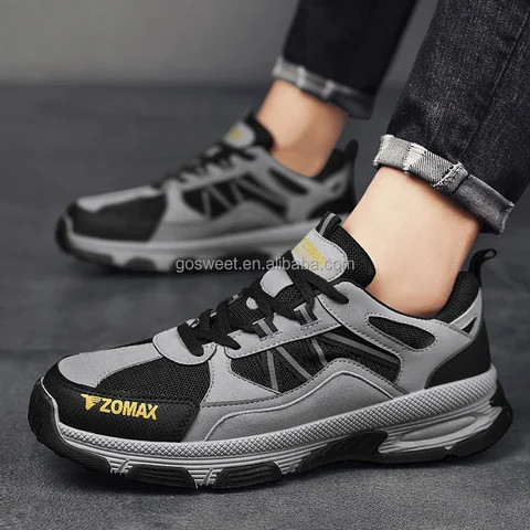 Buy High-top Work & Utility Shoes Lightweight Fashion Lace Up Sneaker ...