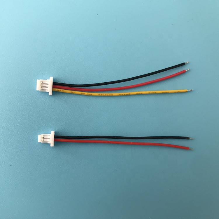 Buy Jst 1.0mm Pitch Connector 3-pin Connector Shr-02v-s-b Electrical Wiring Harness from ...