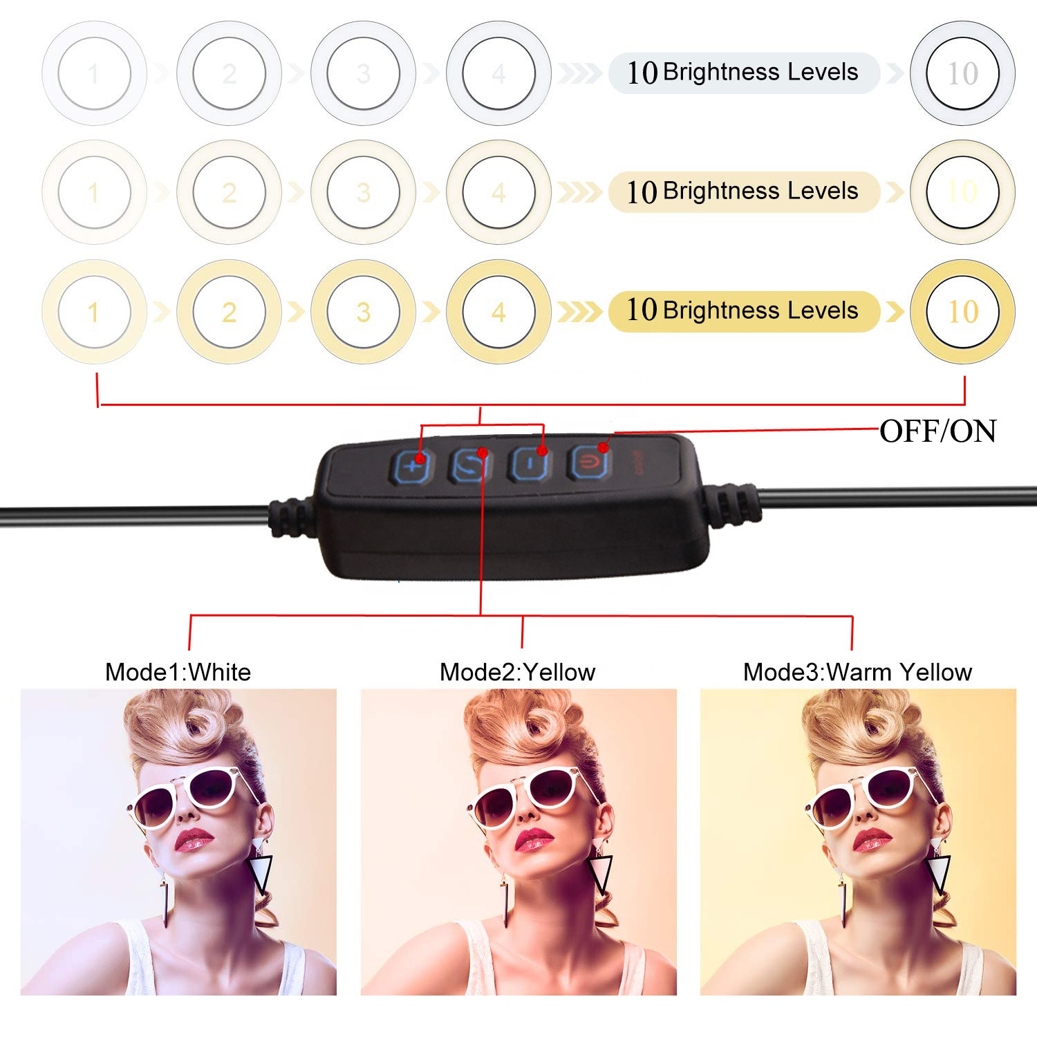 Buy Led Ring Light Photography Kit Photo Studio Camera Light Makeup ...