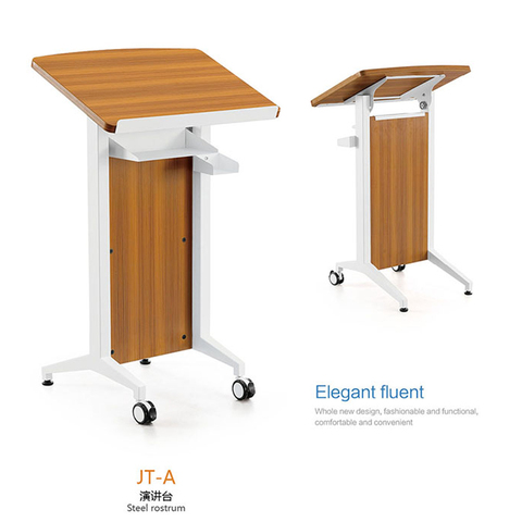 Buy Modern Podium Lecture Table School And Office Furniture Adjustable ...
