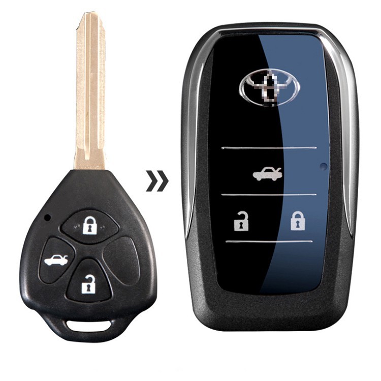 Buy Modified Flip Car Key Shell Smart Key Replacement Case Panic ...
