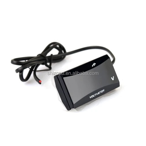 Buy Motorcycle Voltage Meter Led Voltmeter Digital Display Mini Digital ...
