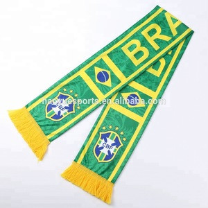 Buy New Designworld Cup 32 National Football Team Scarf Brazil Football ...