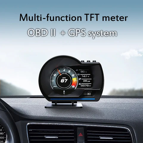 Buy New Hud Multi-function Lcd Speedometer With Japanese/thai/english ...