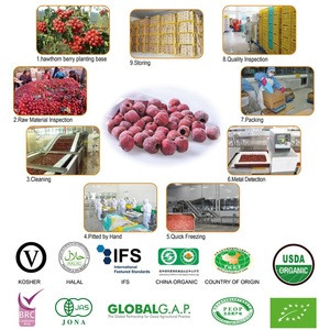 Buy Organic Frozen Hawthorn Berry Healthy Food Frozen Fruit from ...