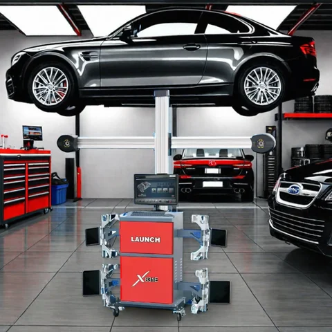 Buy Original Launch X-831e 3d Wheel Alignment Machine Full Set Parts ...