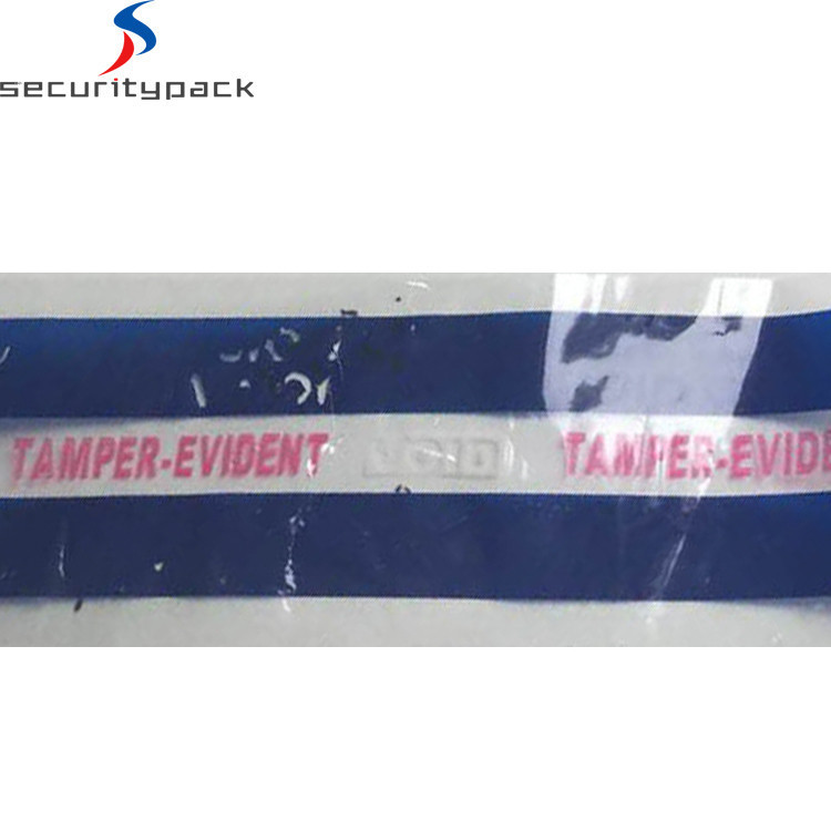 Buy Packaging Tamper Evident Tape Security Tape Color Change Money Bag Seal Tear Tape For ...