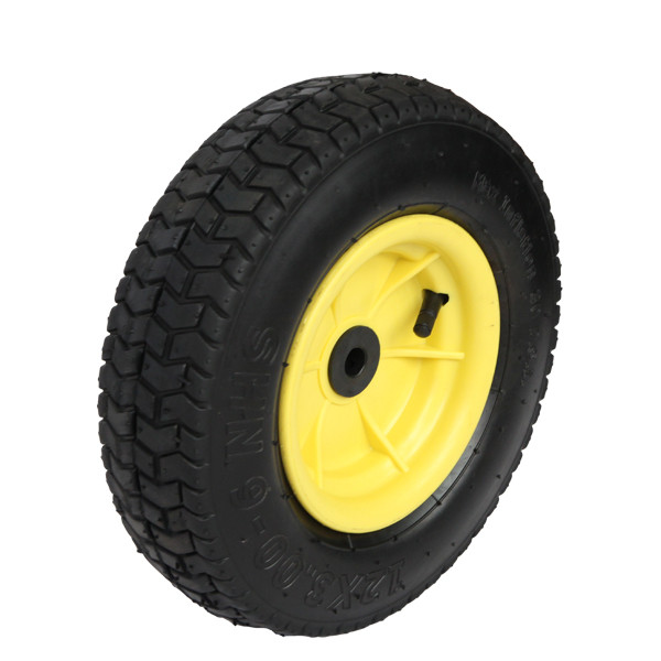 Buy Pneumatic Wheel, Small Rubber Wheel With Bearings, Wheelbarrow Tyre ...