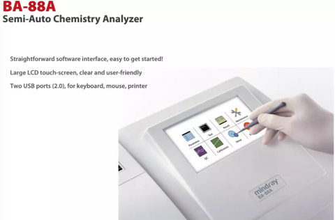 Buy Popular Mindray Ba-88a Semi-auto Chemistry Analyzer Ba 88a from ...