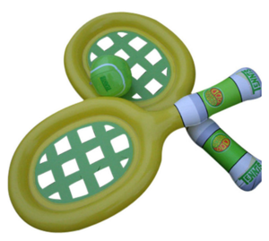 Buy Pvc Inflatable Tennis Racket Set Outdoor Inflatable Toys Plastic ...