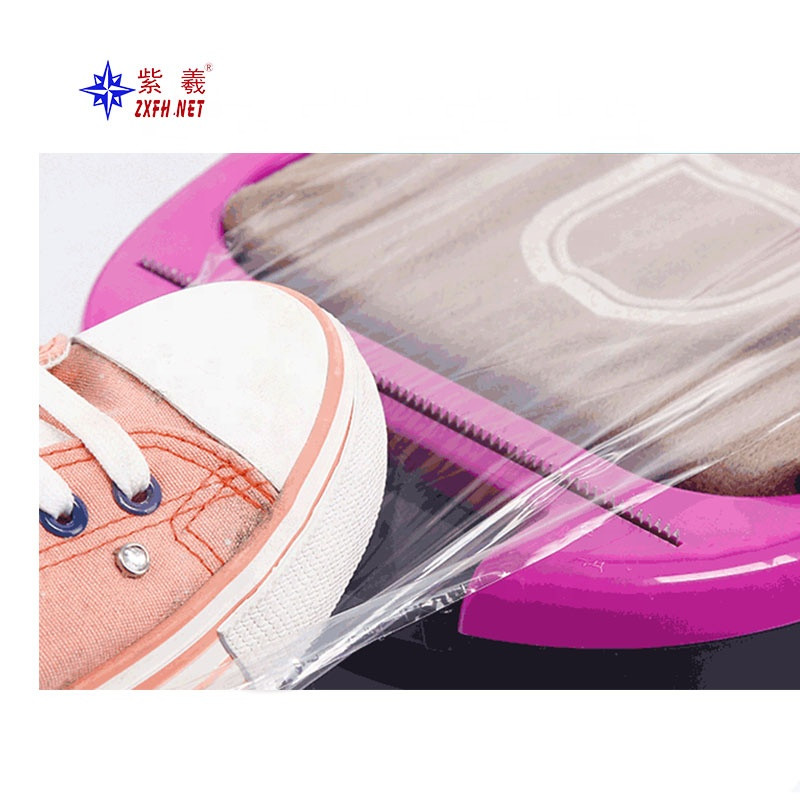 Buy Pvc Shoe Film Dispenser Automatic Plastic Shoe Film Machine Shoe ...