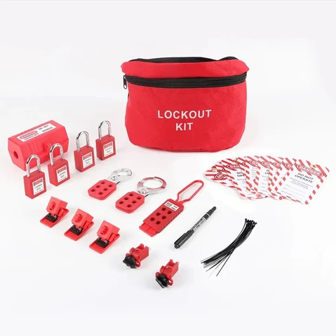 Buy Qvand Loto Industrial Lockout Tagout Kits Loto Tool Kit Bag Sets ...
