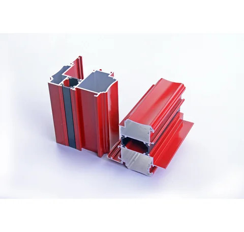 Buy Red Spraying High-quality Qiangfeng Aluminum Profiles For Making ...