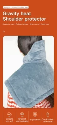 Buy Relieve Neck And Shoulder Pain Promote Blood Circulation Heated ...