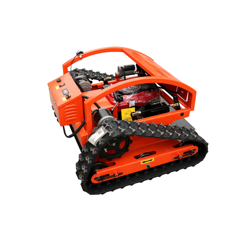 Buy Remote Control Gas Grass Cutting Machine Garden Crawler Lawn Mower ...