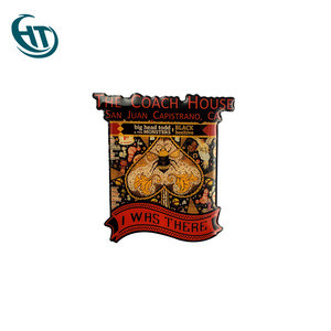 Buy Round With A Pattern Of Trees Custom Hard Enamel Pin Badge from ...