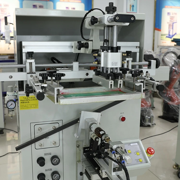 Buy Silk Printing Machine Paint Bottle And Syringe Serigraph Screen ...