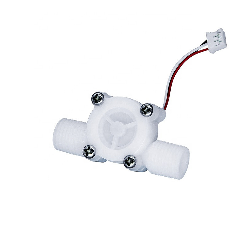 Buy Smart Mini Plastic Npt 1/4 " Magnetic Hall Effect Signal Water Flow ...