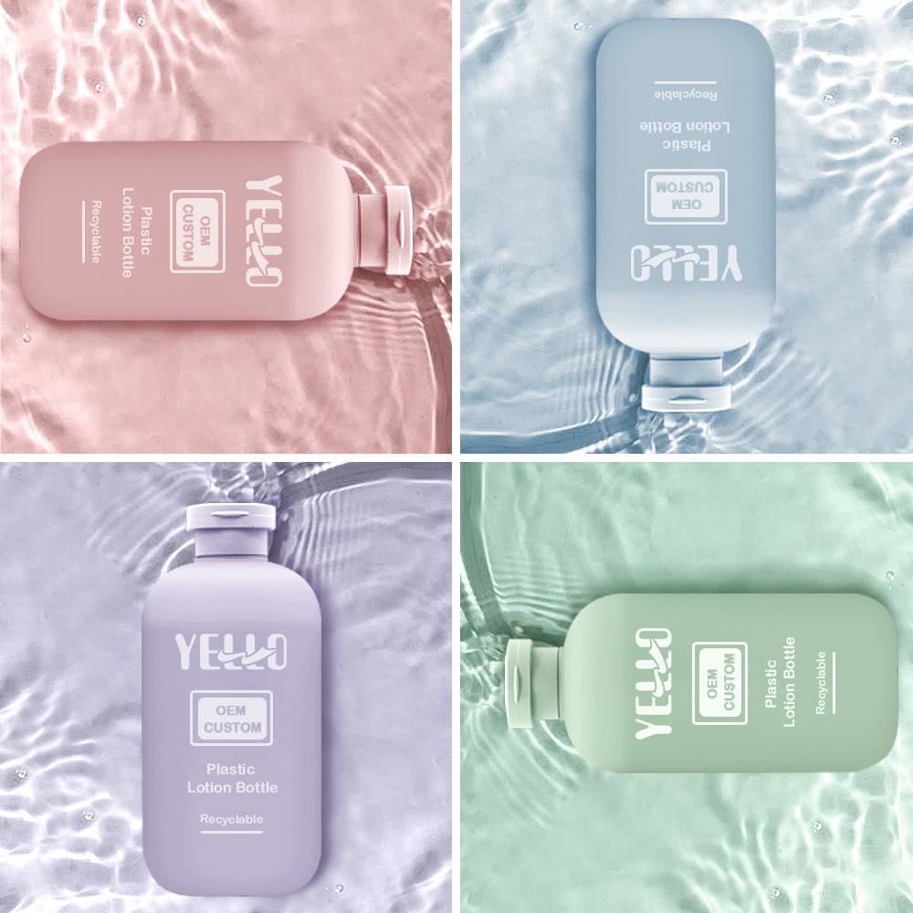 Buy Soft Touch Recyclable Empty100ml 200ml 300ml 500ml Plastic Shampoo ...