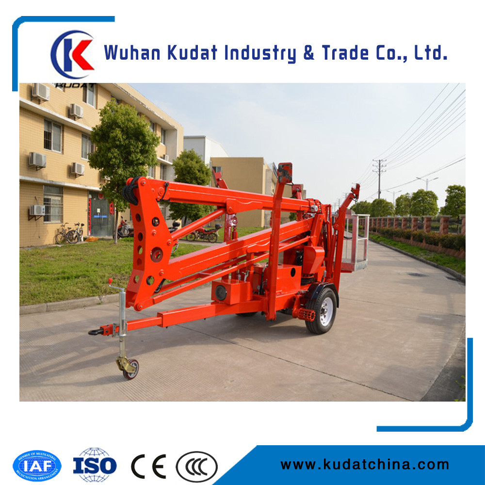 Buy Spider Manual Man Lift For Sale Kd-p23 Telescopic Hydraulic Manlift ...
