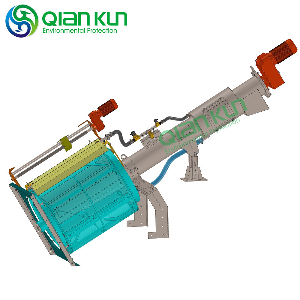 Buy Stainless Steel Rotary Drum Screen, Wtp Equipment Low Price from ...