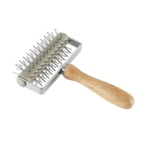 Buy Stainless Steel Wheel Pizza Bread Needle Puncher Roller Pie Pastry ...