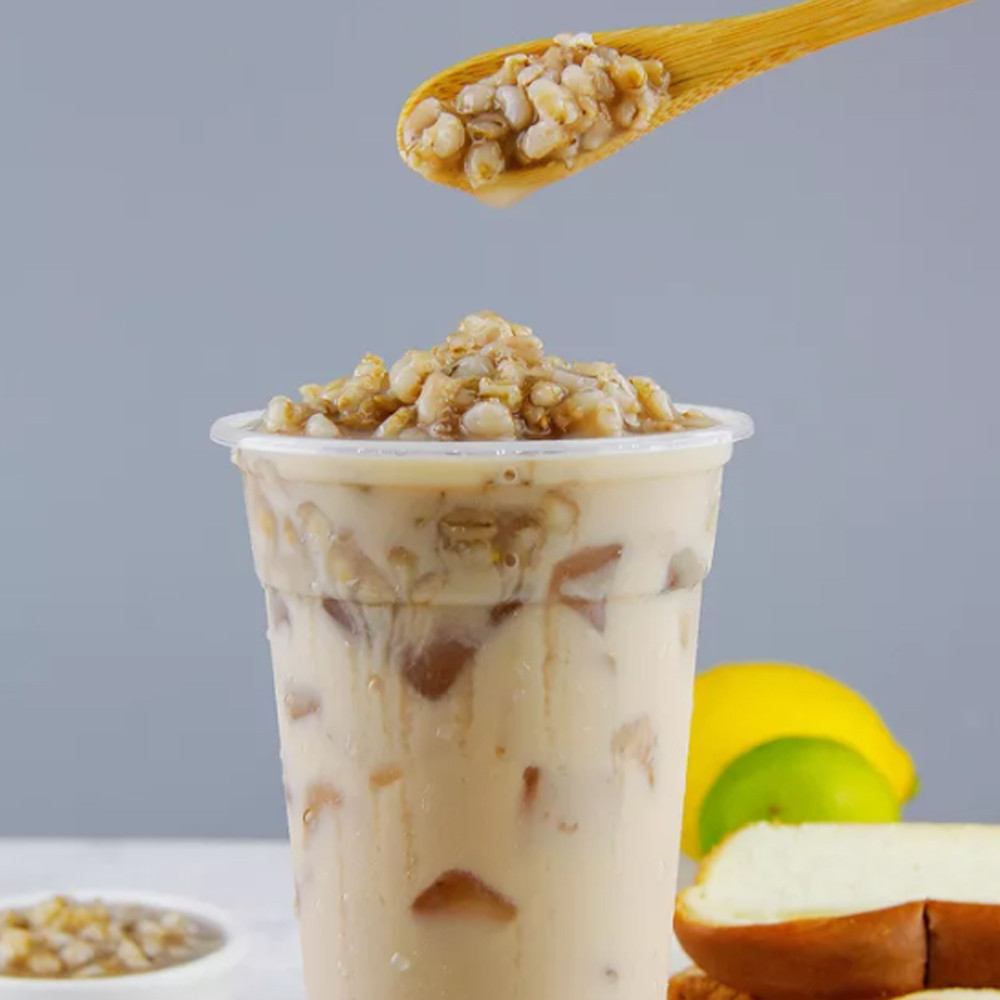 Buy Sweet Boiled Green Bean Canned Tin For Bubble Tea Shop from DONG ...