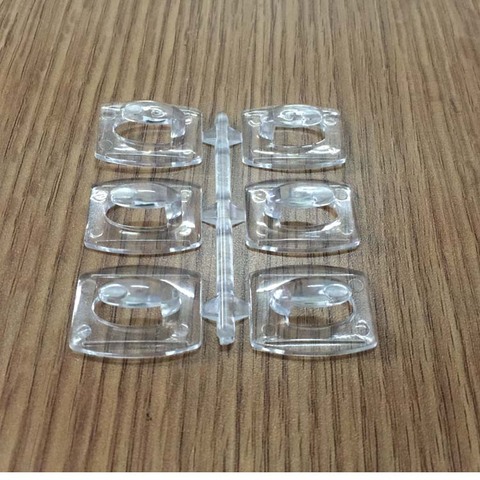 Buy Transparent Self Adhesive Plastic Cable Holder Clip from Ningbo ...