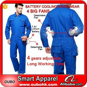 Buy Working Coverall Blue Long Sleeve Safety Suits Workwear Overall For ...