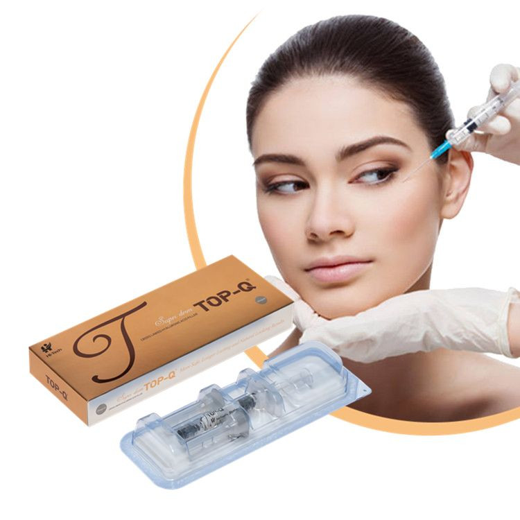 Buy Mesotherapy Cross Linked Injectable Hyaluronic Acid Dermal Filler Top-q 2ml For Lips Skin ...
