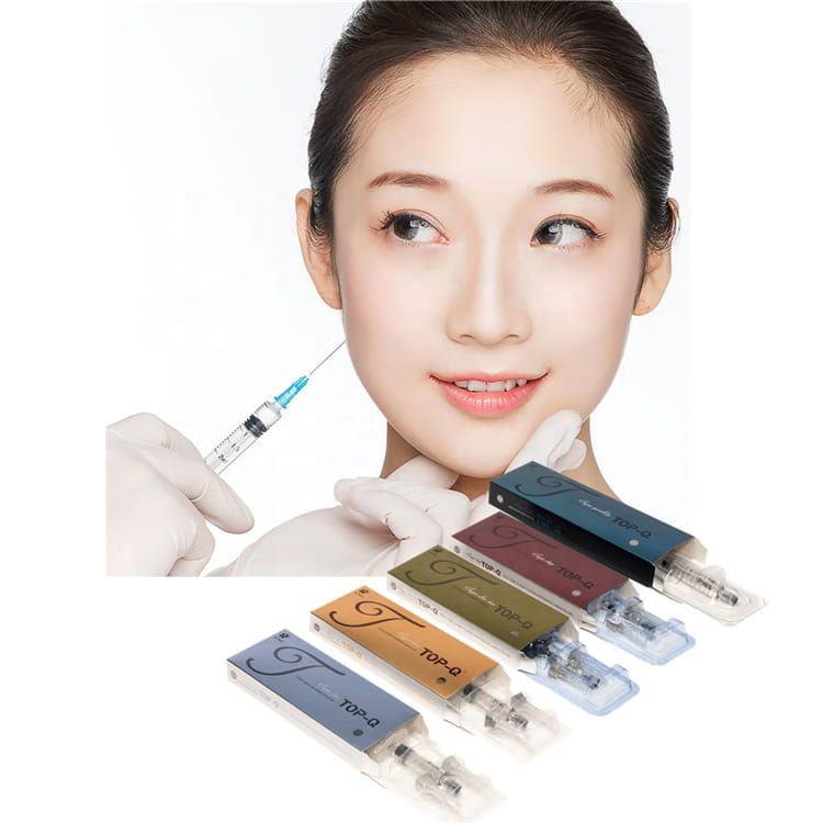 Buy Mesotherapy Cross Linked Injectable Hyaluronic Acid Dermal Filler Top-q 2ml For Lips Skin ...