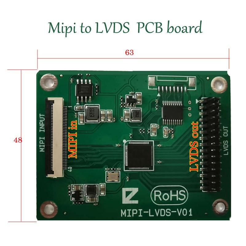Buy Mipi To Lvds Signal Converter Board Mipi To Lvds Driver Board from FASSTLCD, China ...