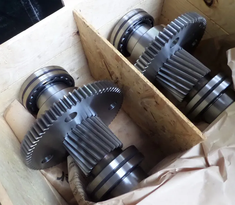 Buy China Custom Gear Wheel Bevel Gear And Gear Shaft For Transmission ...