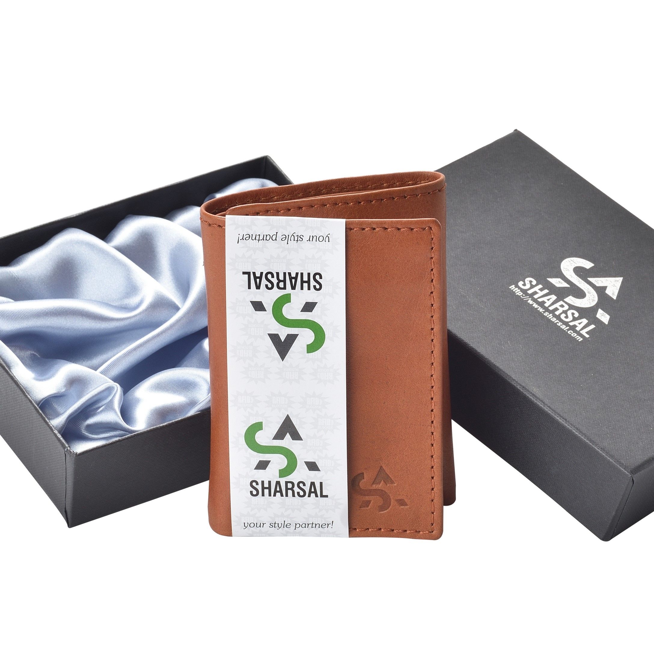 Buy Trifold Tan Wallet from Sharsal Inc, Canada | Tradewheel.com