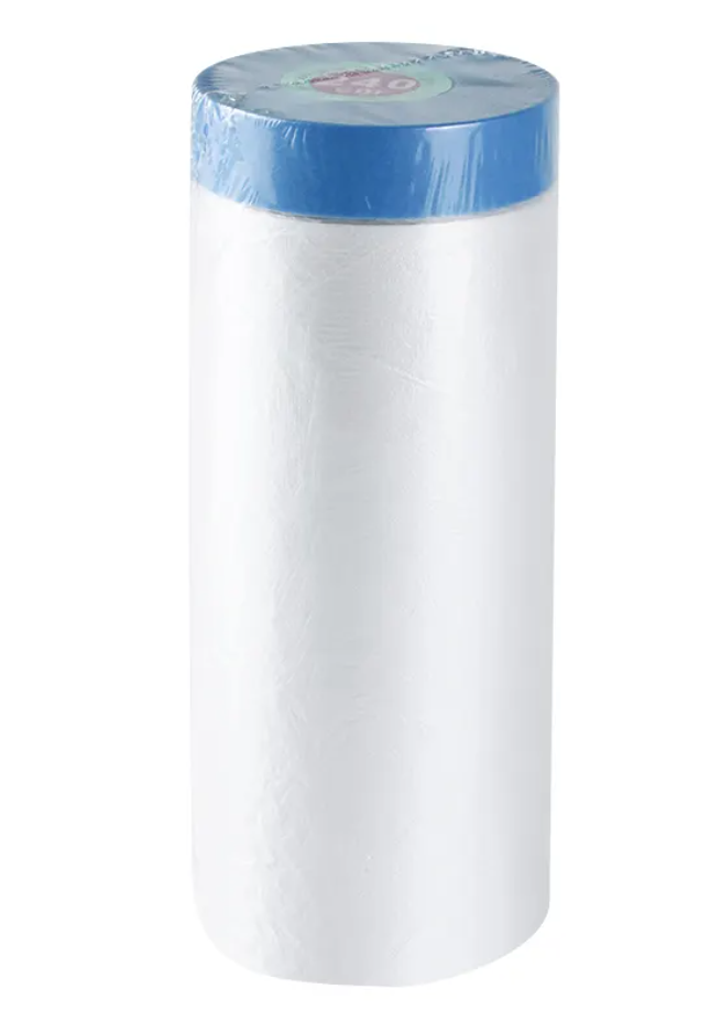 Buy Masking Film Pre-taped And Drape Pre-tape Masking Film from ...