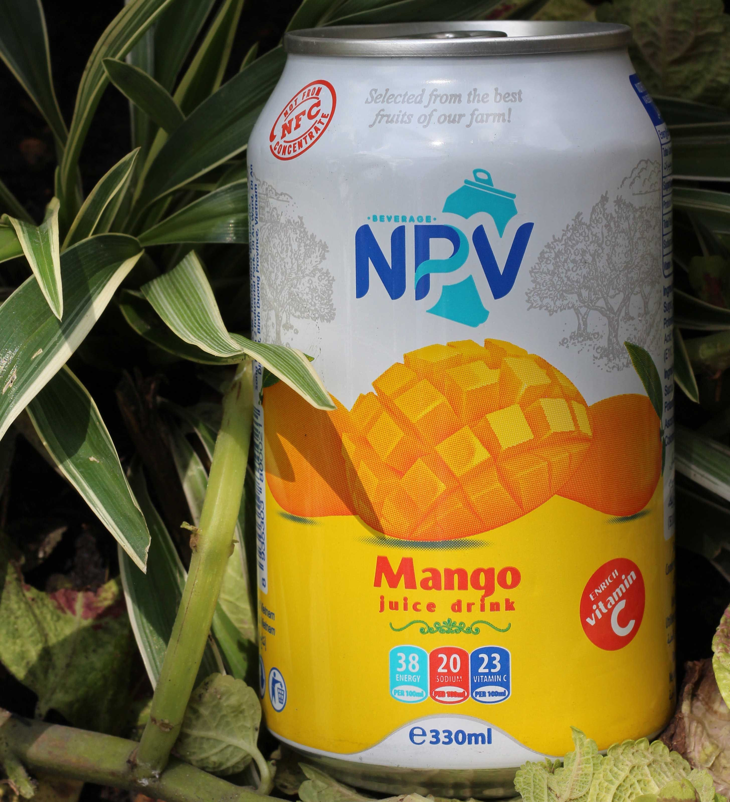 Buy Npv Brand Mango Juice 330ml Alu Can from Nguyen Pham Viet Beverage ...