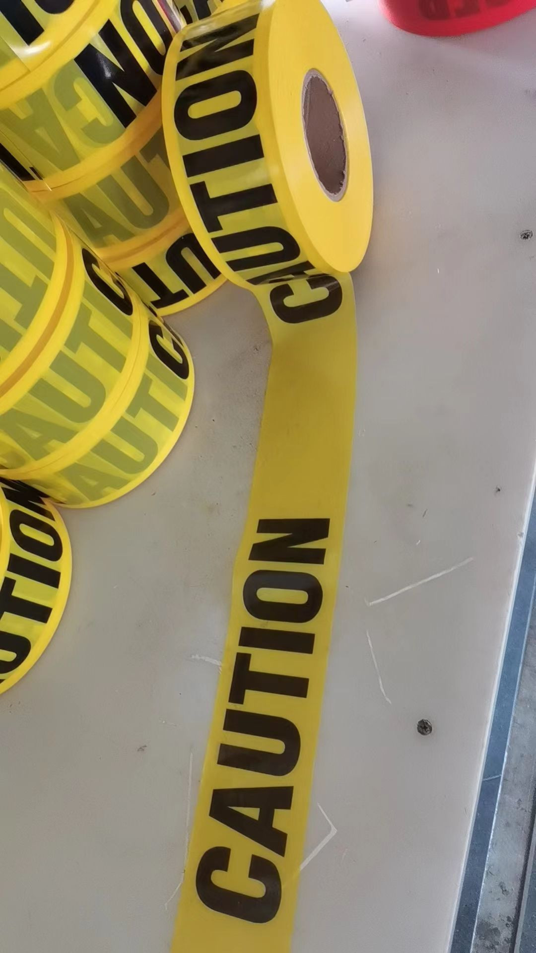 Buy Caution Barricade Tape No-adhesive Barrier Warning Tape from HEBEI ...