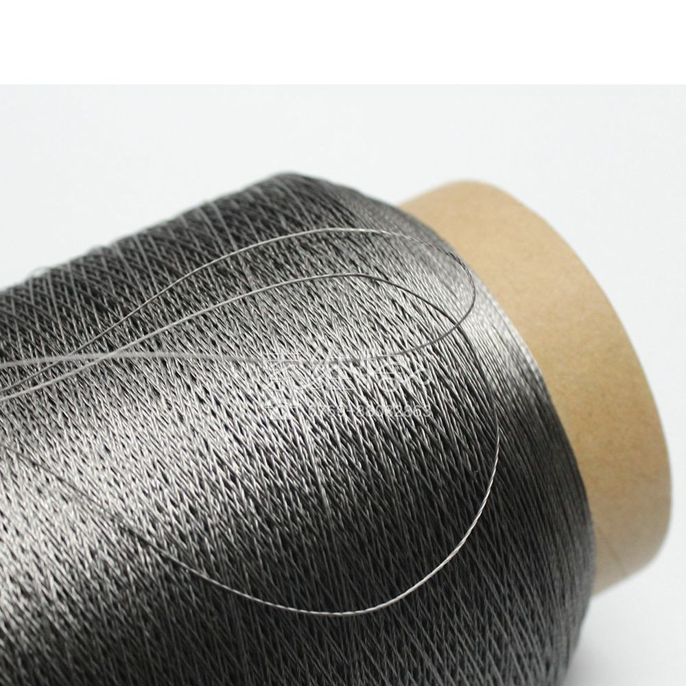 Buy 316l Stainless Steel Fiber Sewing Thread Metallic Yarn from Fujian ...
