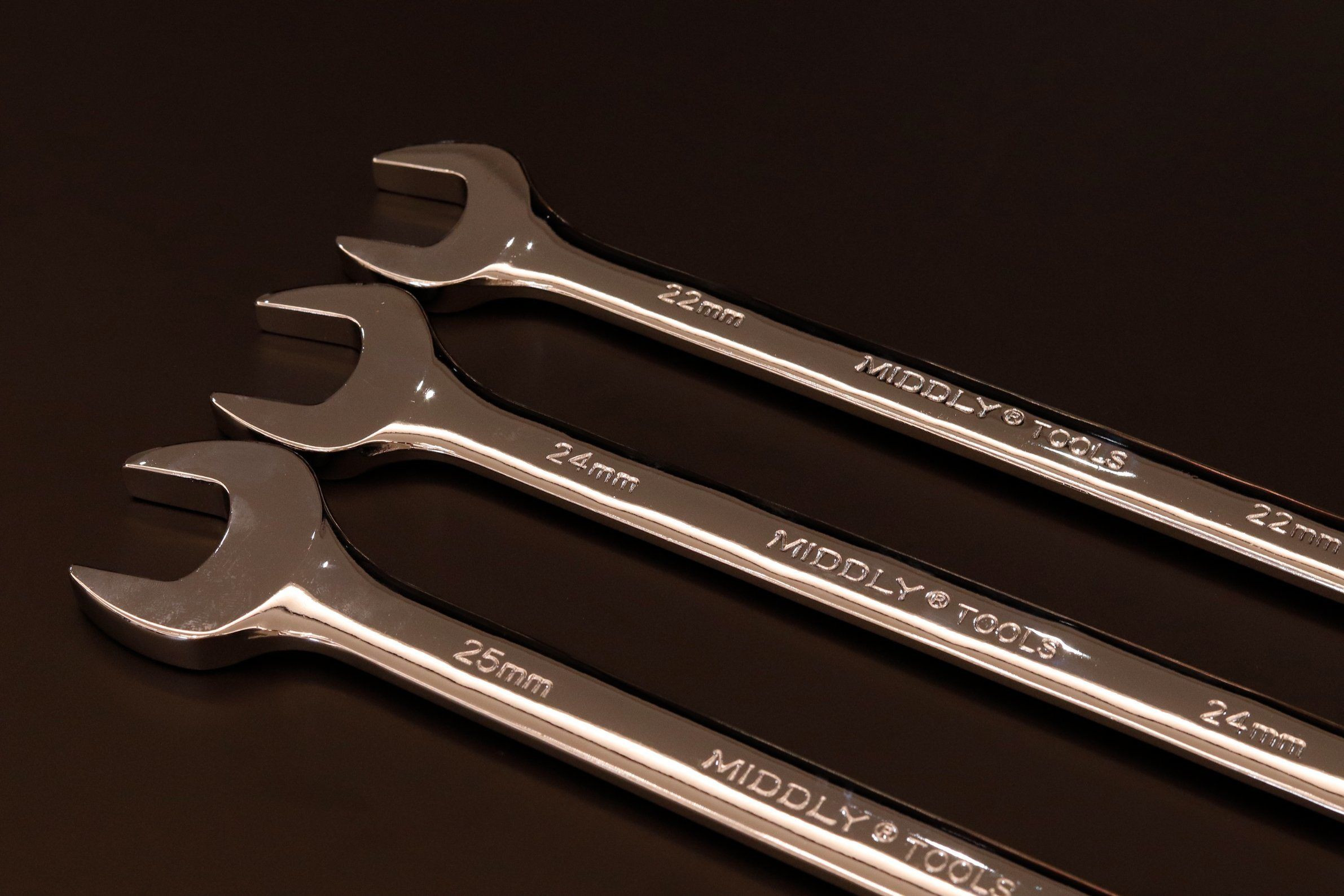 Buy Middly Combination Wrench/open-ring Spanner, Mirror Finish, 13mm ...