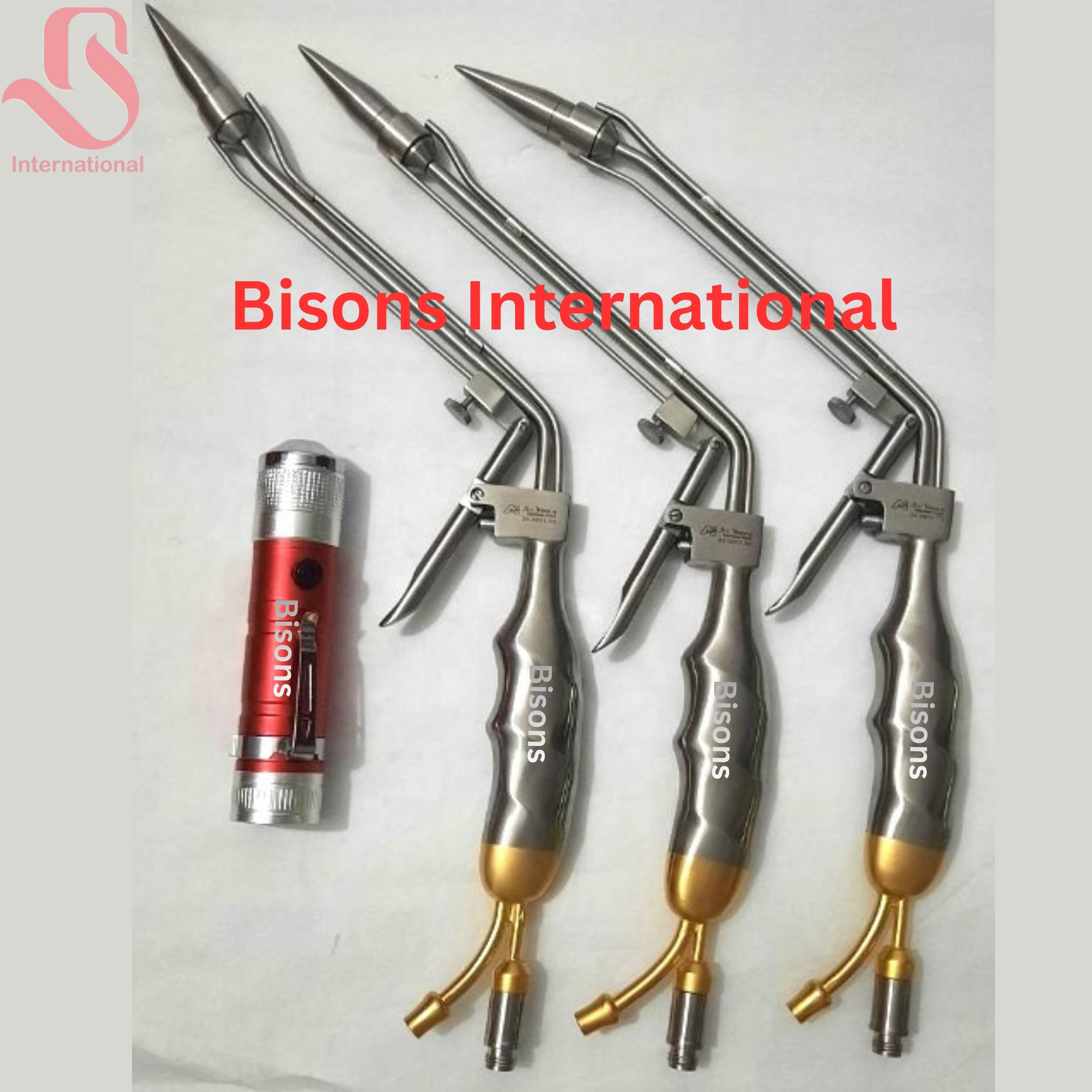Buy Hemorrhoidal Suction Ligator Set Fiber Optic Double Head 11mm ...