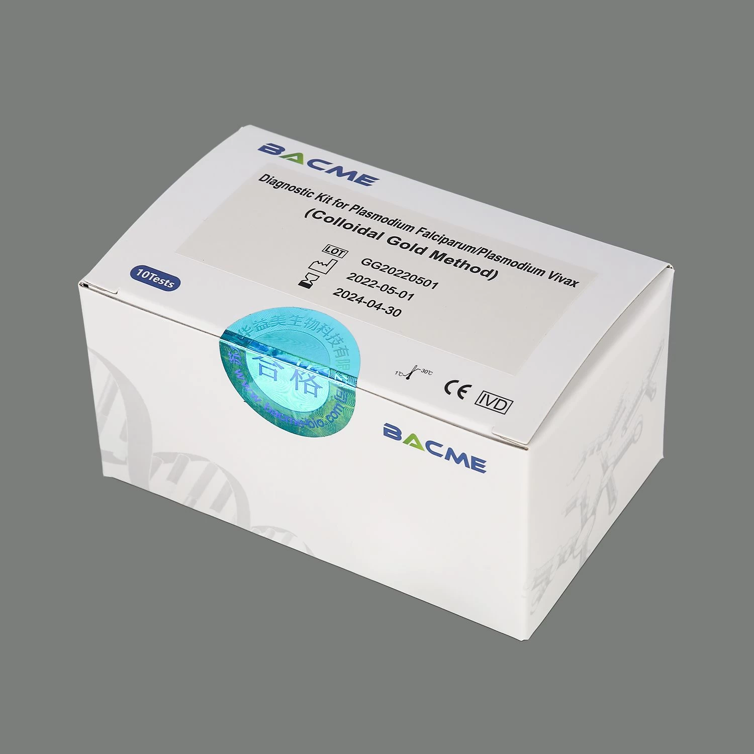 Buy Plasmodium Falciparum/ Vivax Malaria Diagnostic Kit from Company ...
