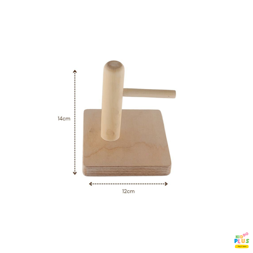 Buy Wooden Curved Dowel from The Kiddo Plus, India | Tradewheel.com