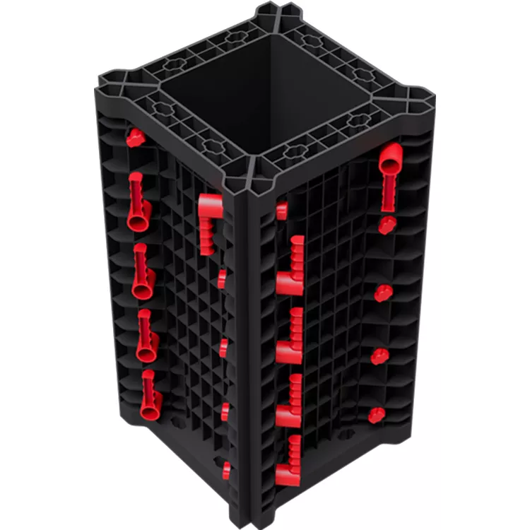 Buy High Quality Abs Plastic Modular Formwork System Lightweight For ...