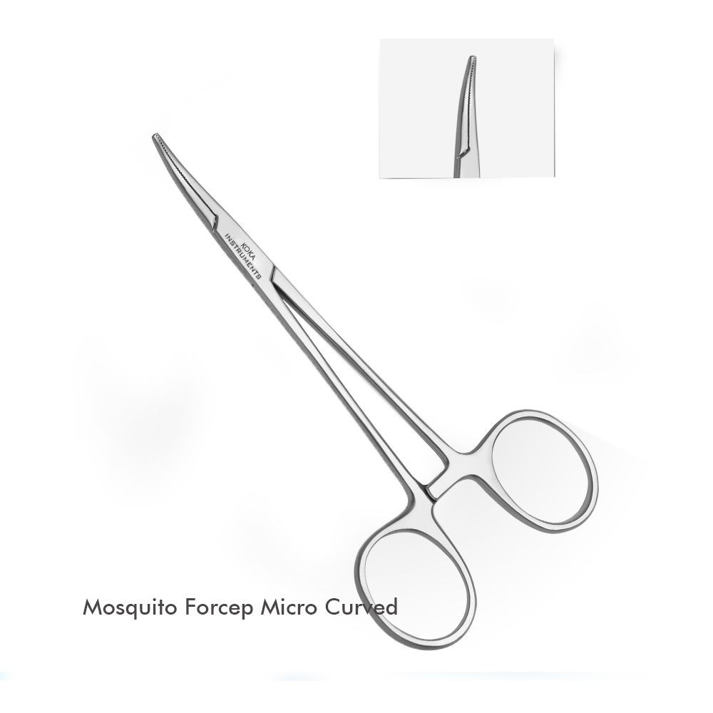 Buy Mosquito Forcep Micro And Curved from KOKA INSTRUMENTS, Pakistan ...