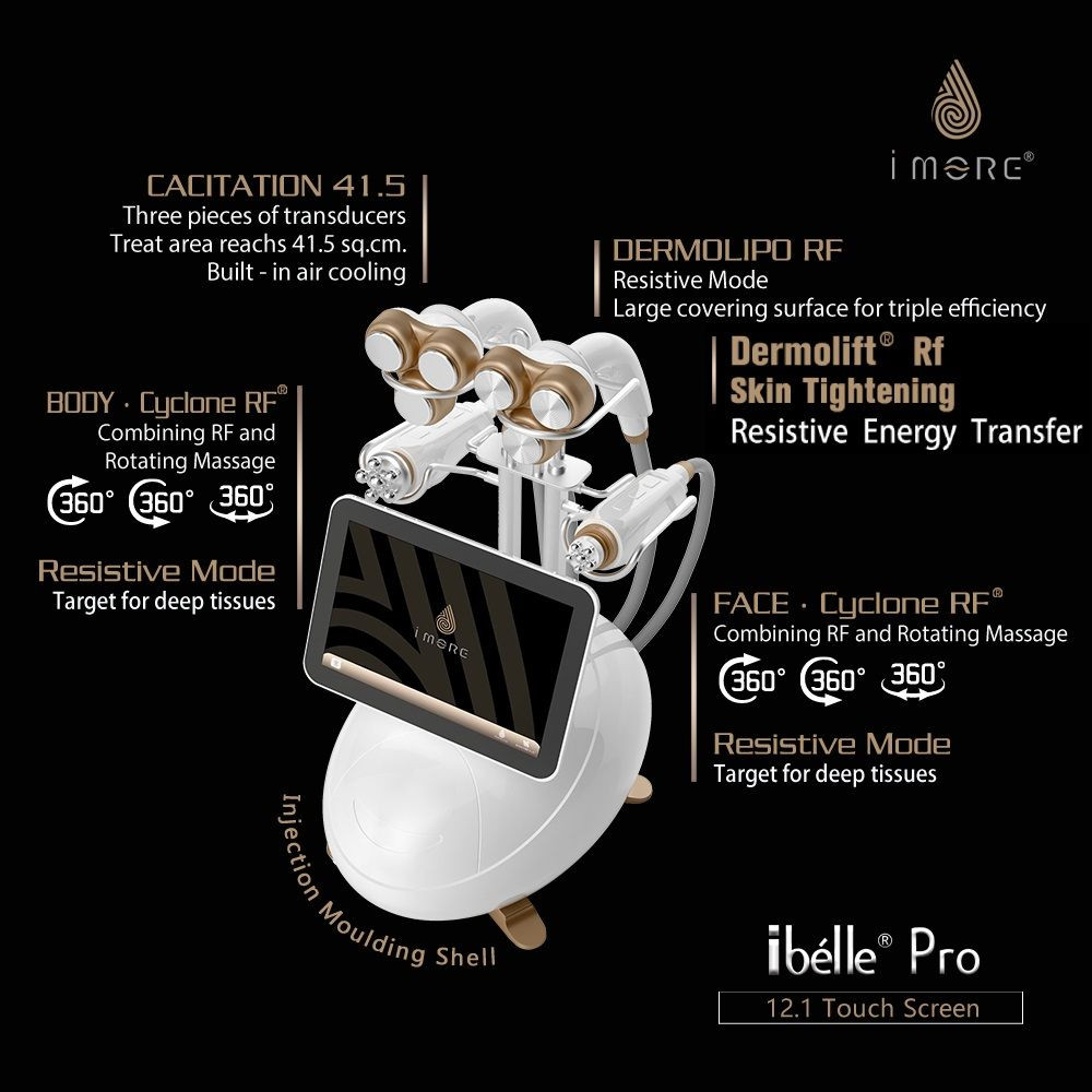 Buy 3d Cavitation Rotation Rf Cyclone Rf Beauty Machine For Fat And ...