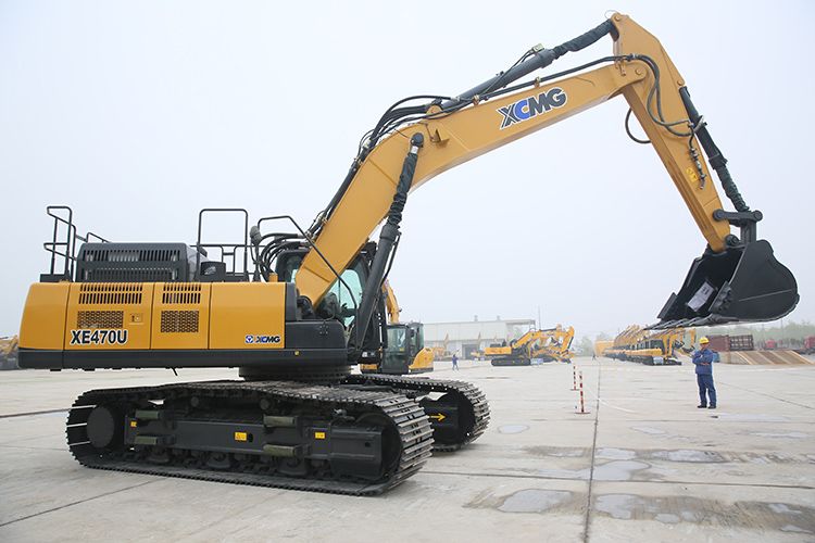 Buy Xcmg Official New Excavator Machine Xe470u China 47 Ton Big Track ...